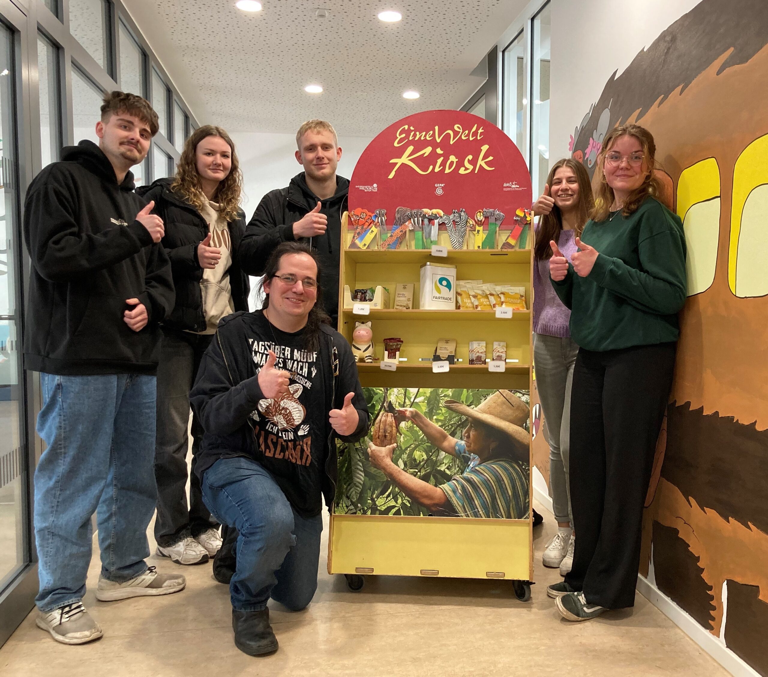 Fairtrade - Verkauf am SFBK - Franziskus Berufskolleg